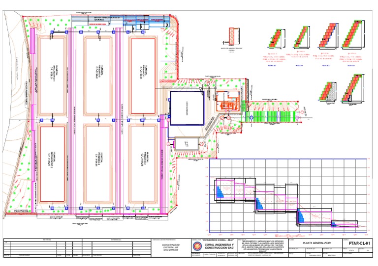 AS BUILT PTAR EN AUTOCAD CIVIL 3D Mod Ult-Layout1 | PDF