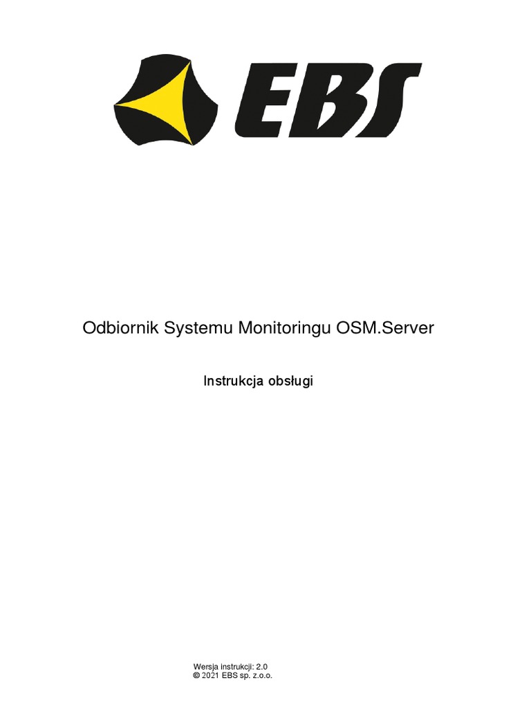 OSM - Server Manul PL v2.0 | PDF