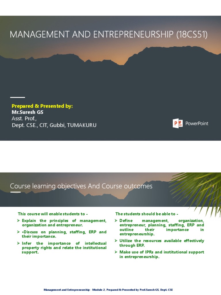 M&e M2 | PDF | Leadership | Entrepreneurship