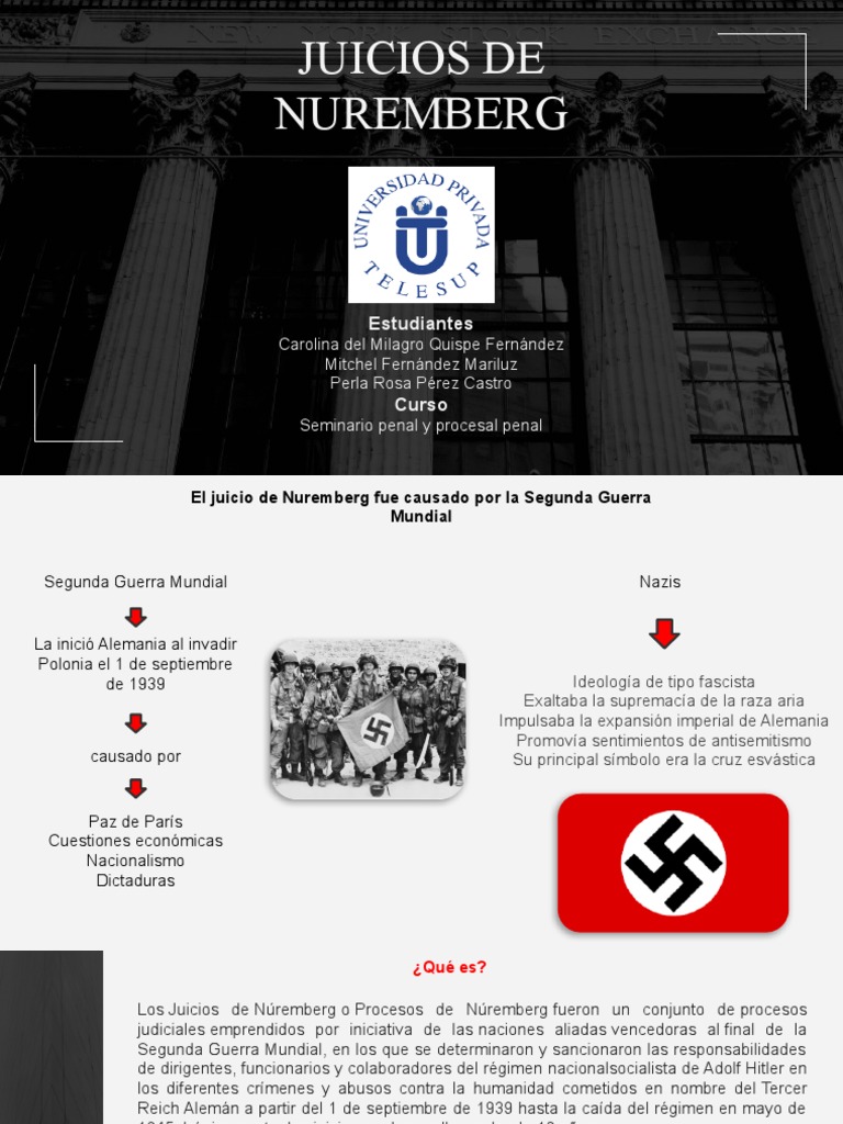 Juicios de Nuremberg | PDF | Juicios de Nuremberg | Alemania nazi