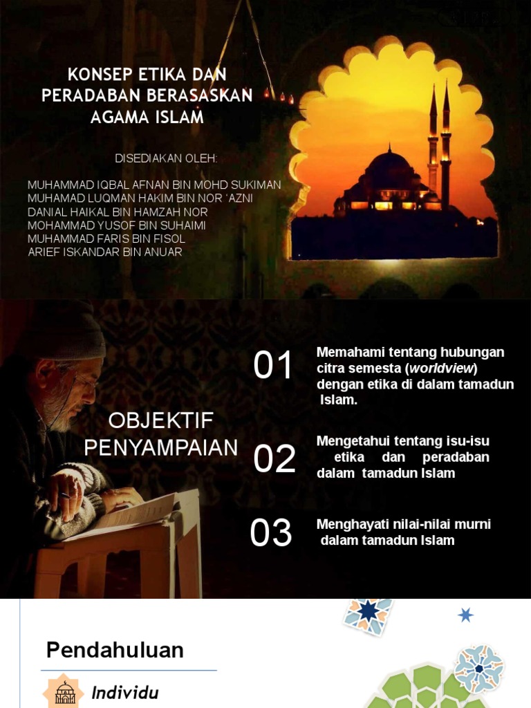 Konsep Etika Dan Peradaban Berasaskan Agama Islam | PDF