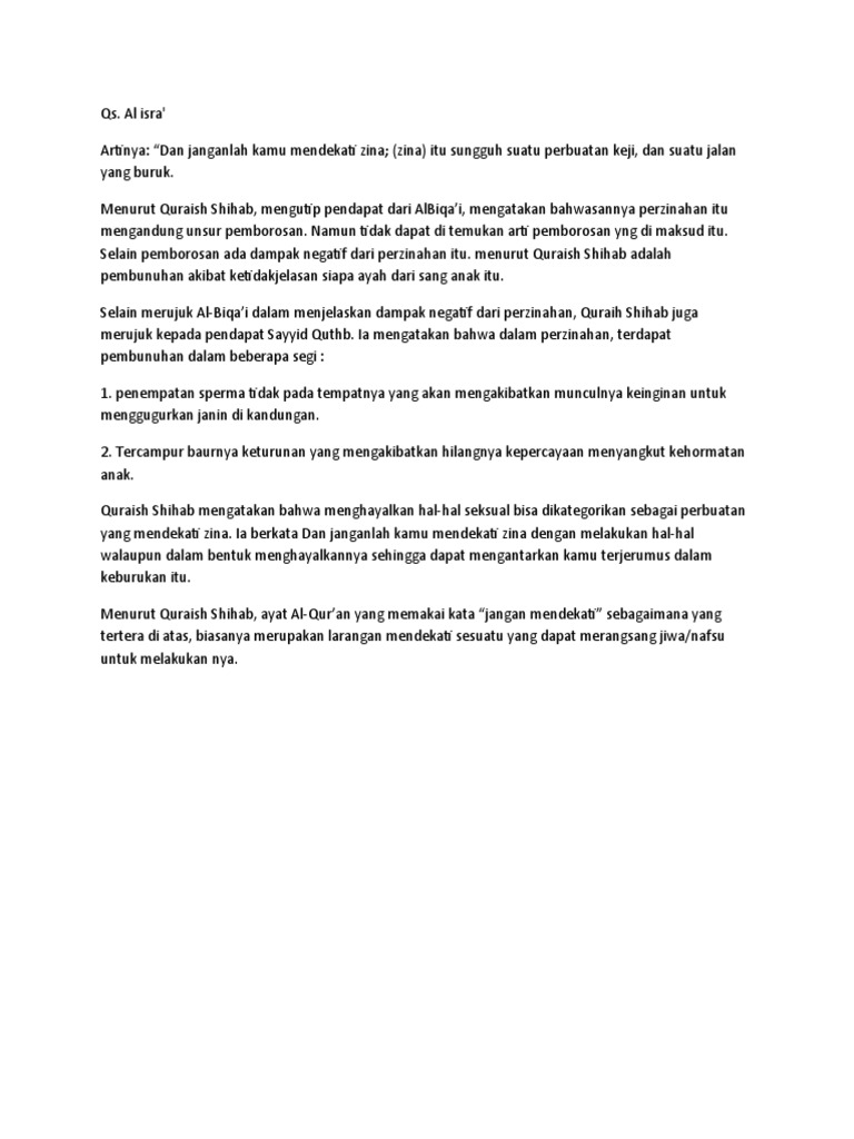 Qs. Al Isra'-WPS Office | PDF