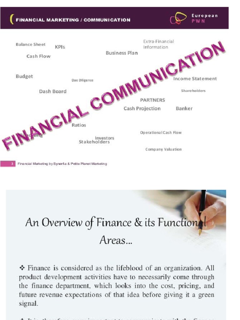 Roles of Financial Communication Experts | PDF | Business | Finance ...