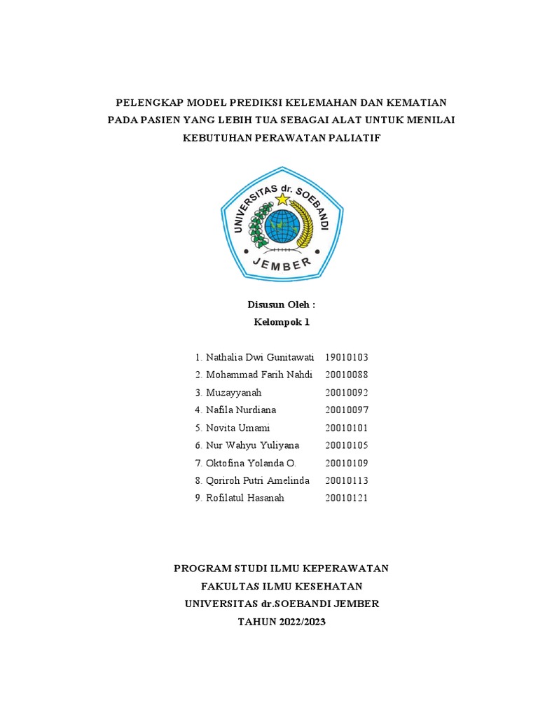Kel 1. Kmap Jurnal Ebn-1 | PDF | Pengembangan Diri | Kesehatan Holistik