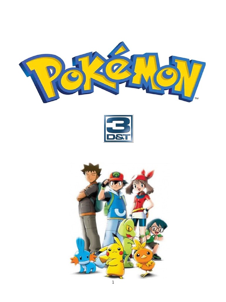 Pokémon 3d&t | PDF | Pokémon | Jogos de RPG