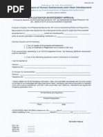 Deed of Restrictions Sample | PDF | Easement | Government