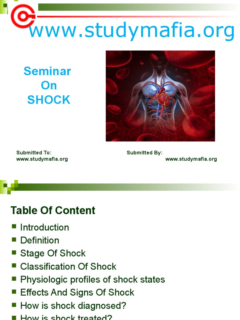 Shock | PDF | Shock (Circulatory) | Heart