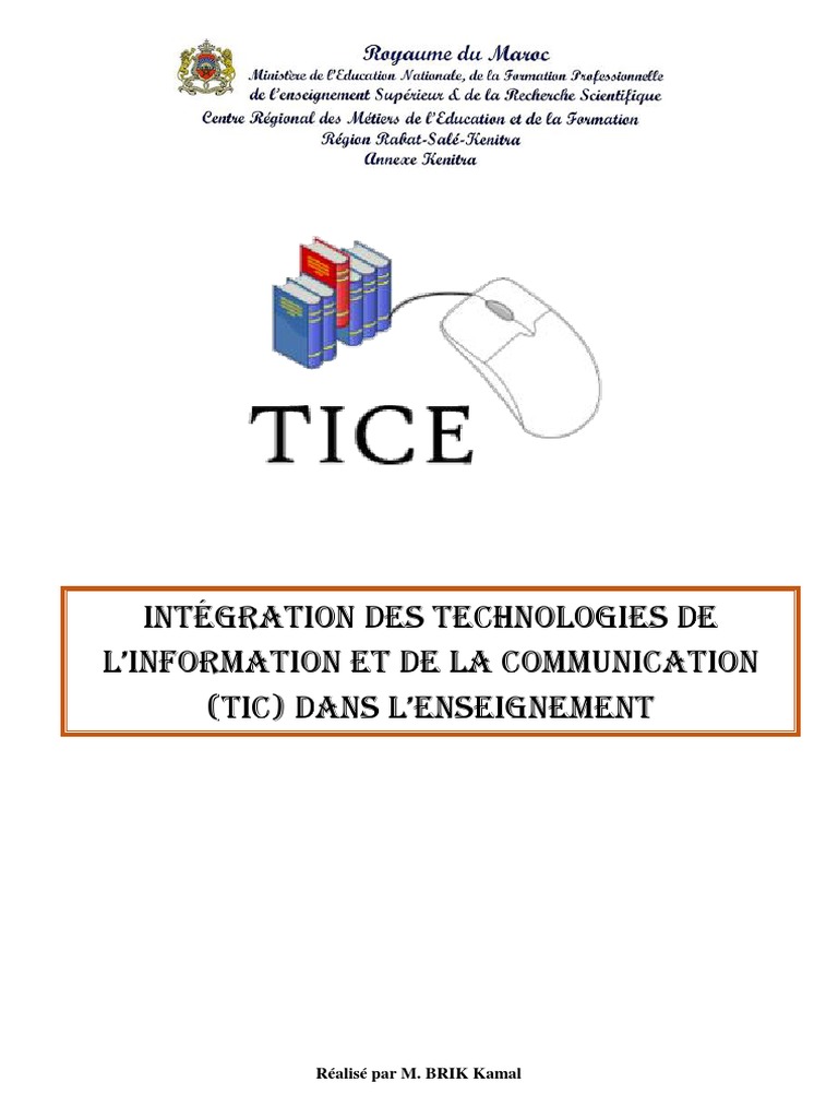Formation TICE pour enseignants | PDF | Technologies de l'information ...