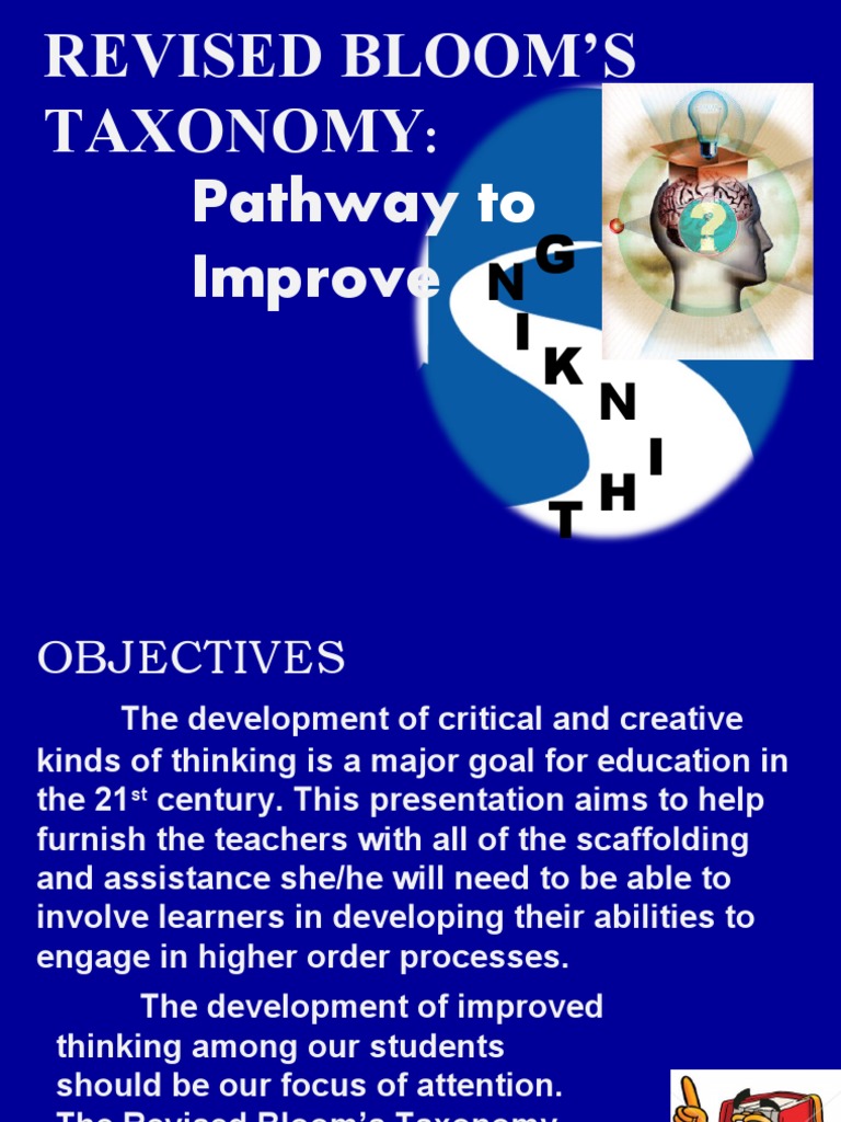 Bloom's Taxonomy | PDF | Reading Comprehension | Learning