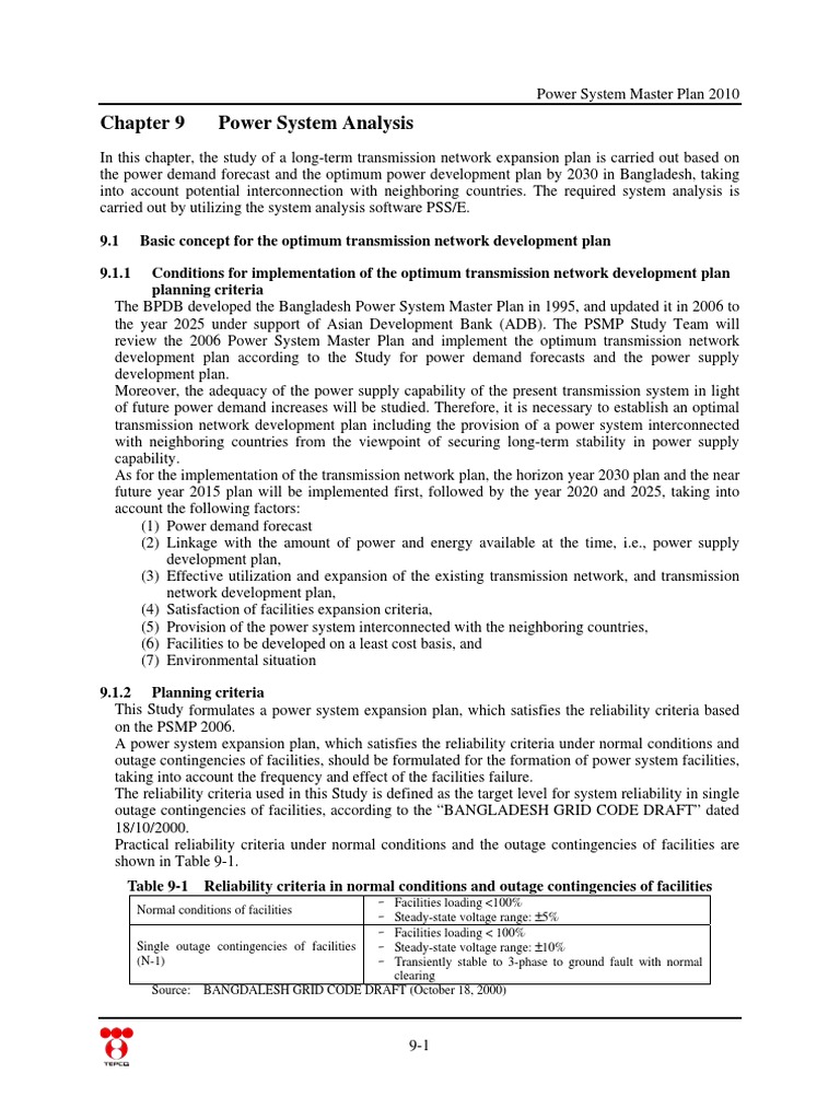 Power System Analysis | PDF | Electric Power Transmission | Electrical ...
