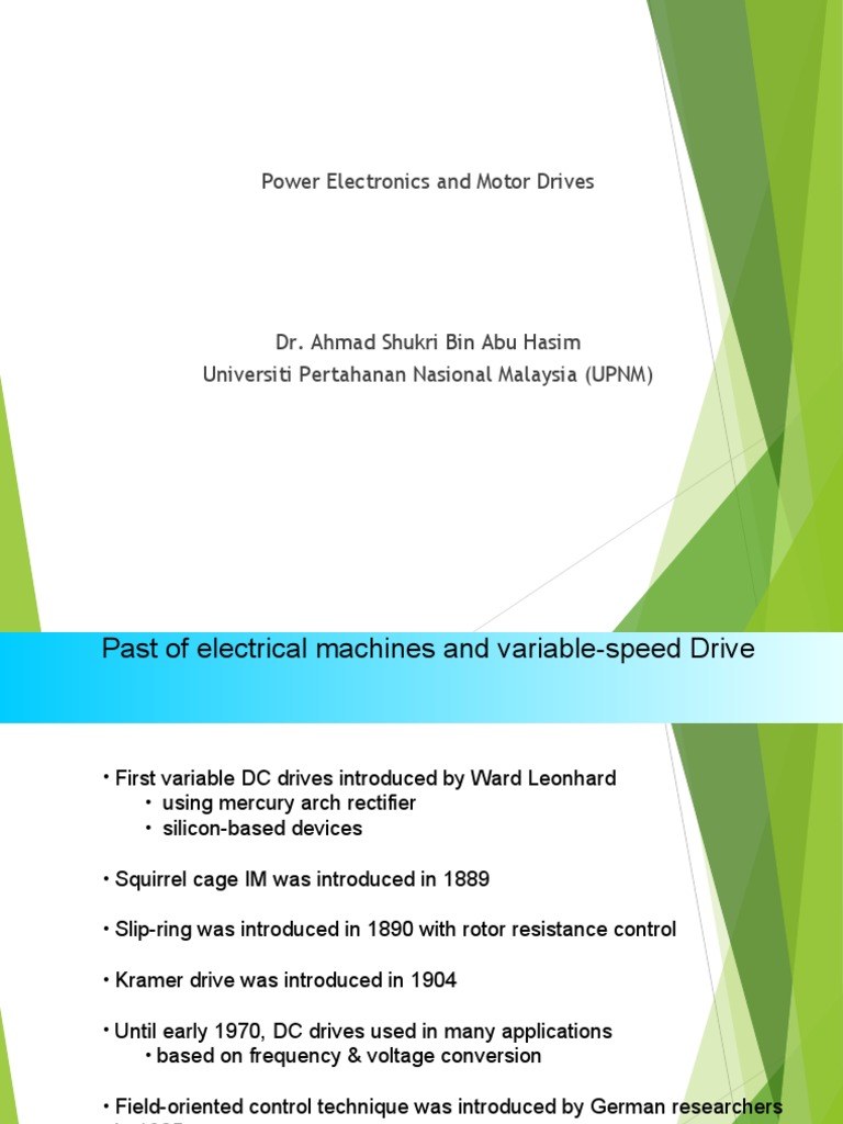 Chapter 1 - Intro To Drives | PDF