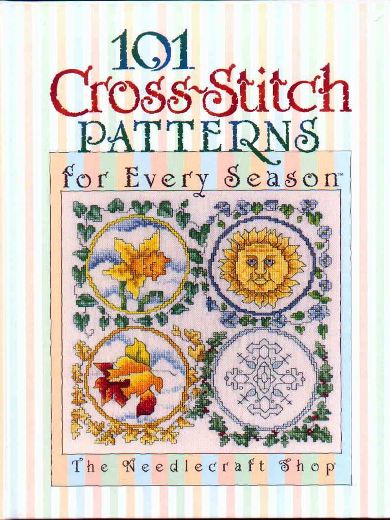 101 Cross Stitch Patterns For Every Season Compress | PDF | Textile ...