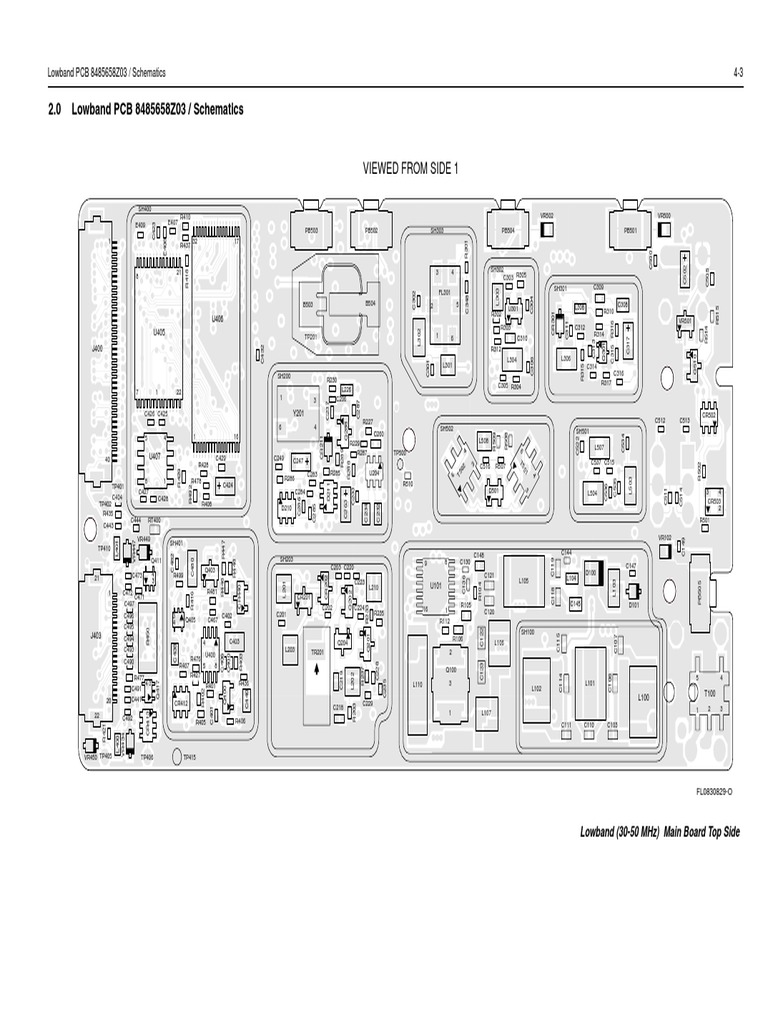 Motorola GP Lowband Schematics | PDF