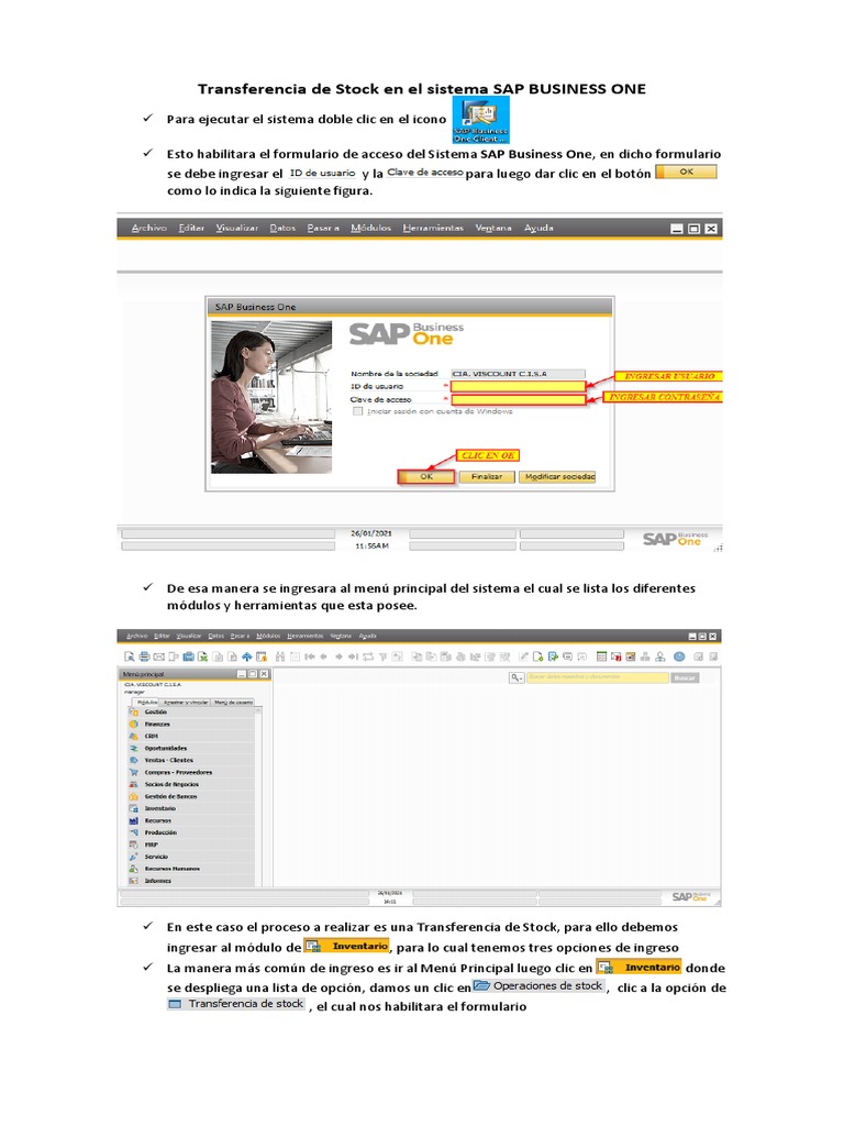 Transferencia de Stock | PDF | Software del sistema | Informática