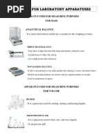 50 Common Laboratory Apparatus and Their Uses With Pictures | PDF ...