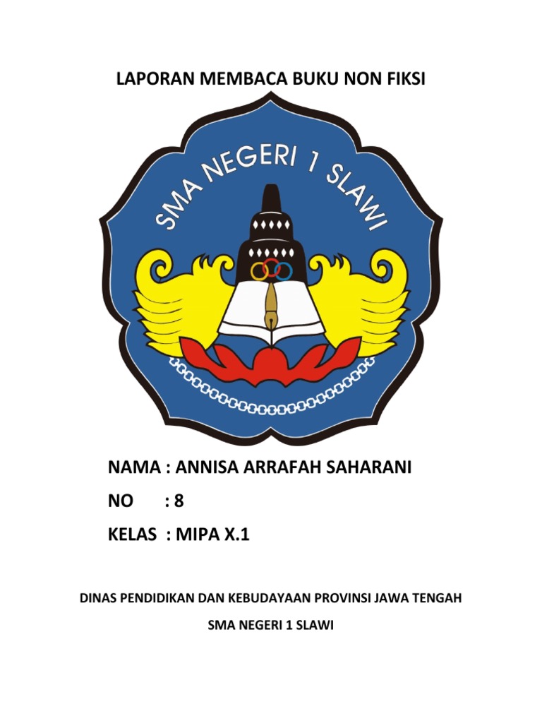 Laporan Membaca Buku Non Fiksi | PDF Laporan Membaca Buku Non Fiksi | PDF