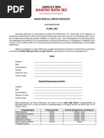 Example of Solicitation Letter Filipino | PDF