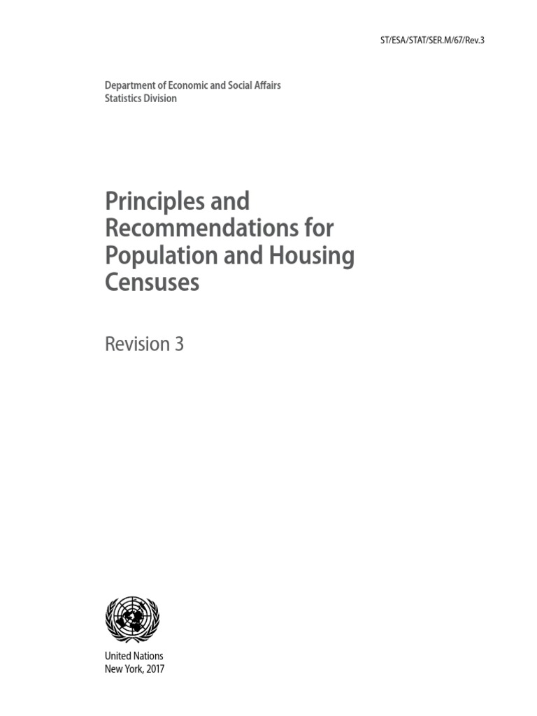 Census Guideline | PDF | Census