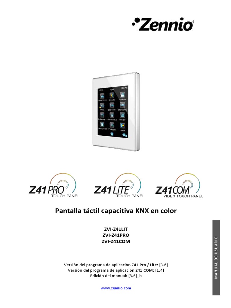 Manual Z41 Lite&Pro&COM v3.6 B SP | PDF | USB | Programa de computadora