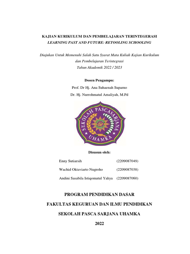 Retooling Sekolah untuk Abad 21 | PDF