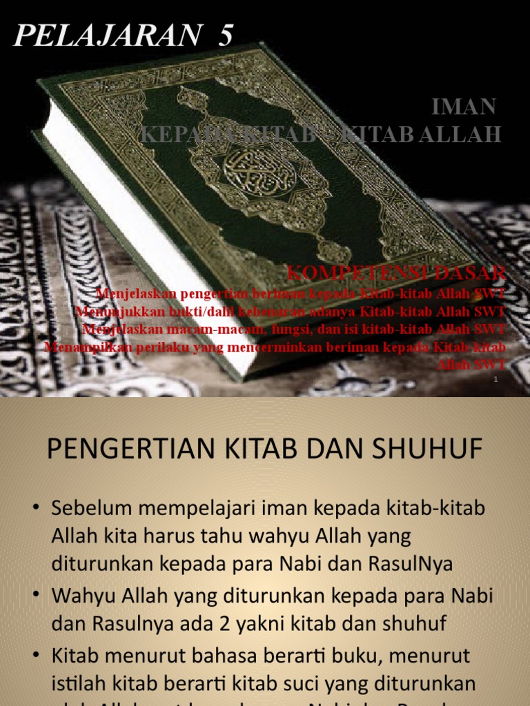 Memahami Iman kepada Kitab Allah | PDF | Filsafat