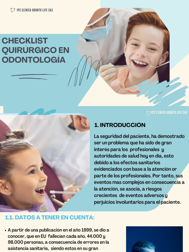 Ips Clínica Checklist Odontología | PDF