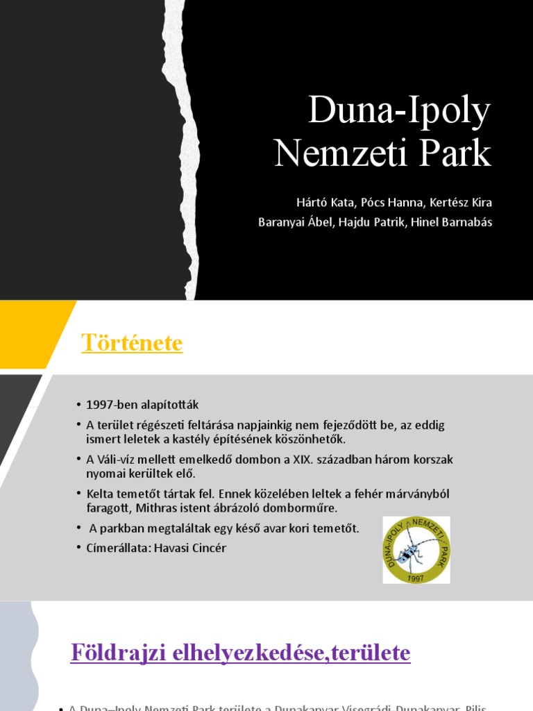 Duna-Ipoly Nemzeti Park | PDF