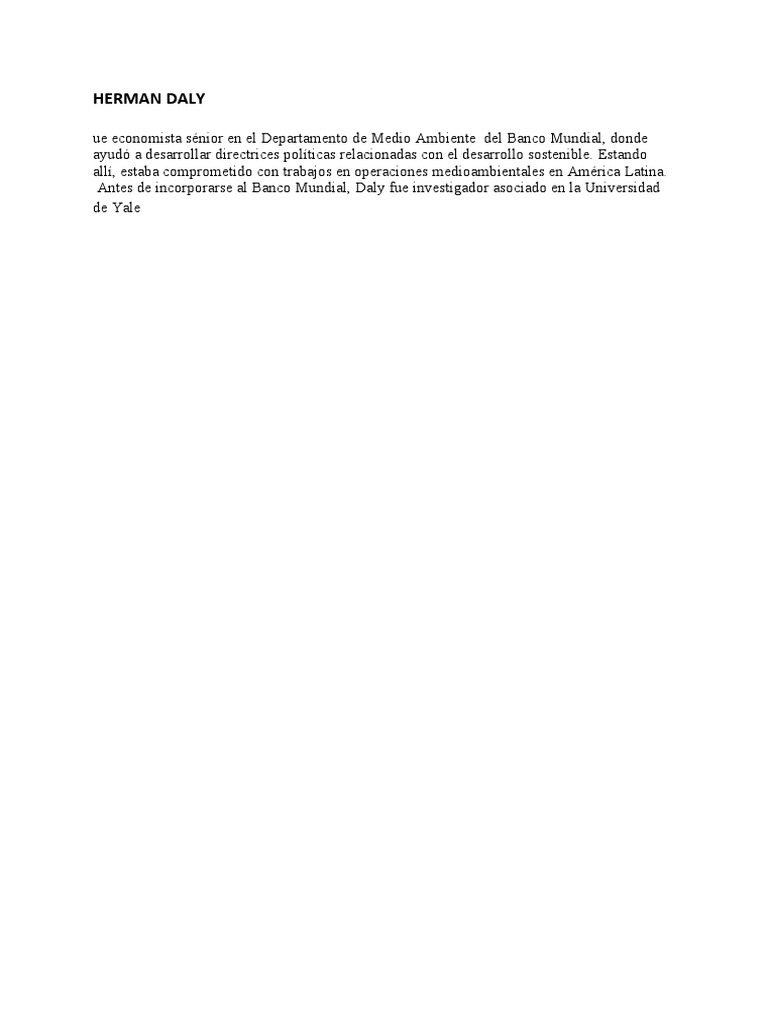 Herman Daly | PDF Herman Daly | PDF