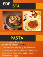 Pasta Shapes | PDF | Pasta | Food And Drink Preparation