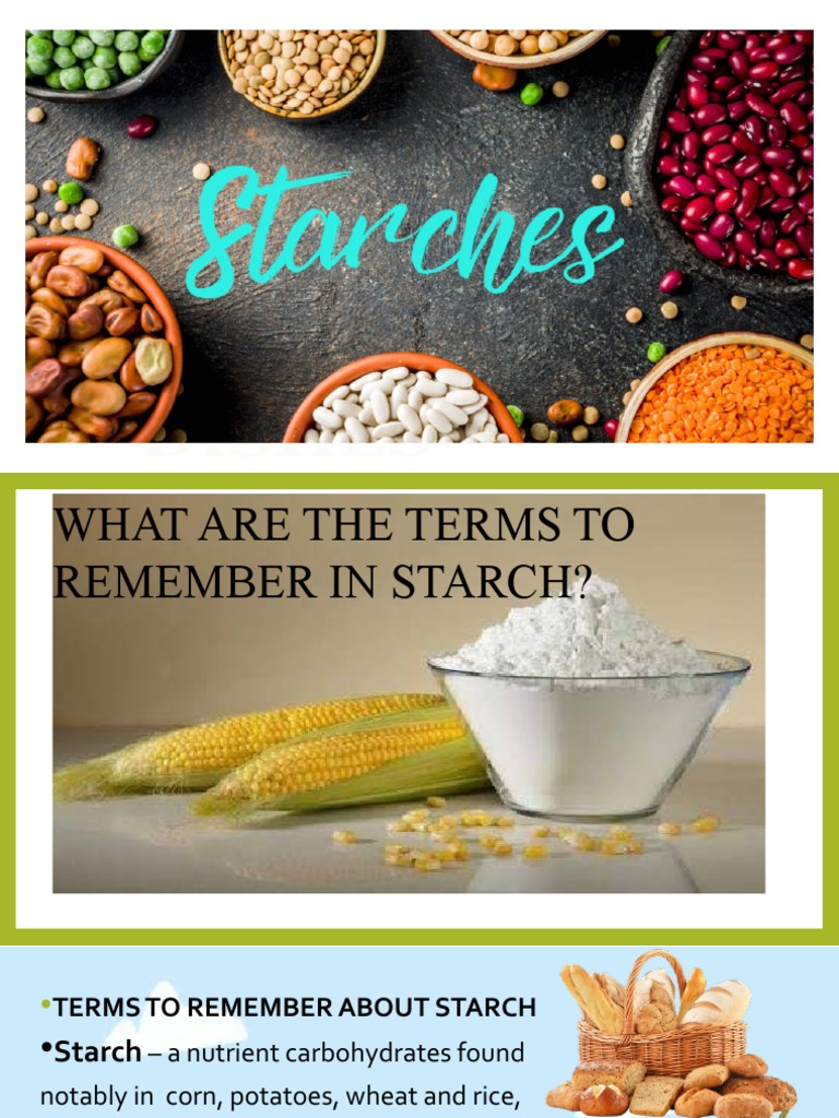Understanding Starch: Properties, Uses, Preparation and Common Problems | PDF | Starch | Cooking