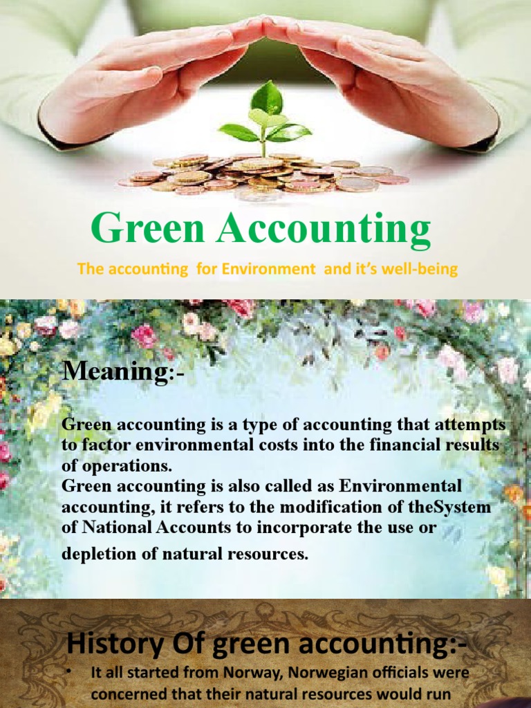 Green Accounting | PDF | Science & Mathematics