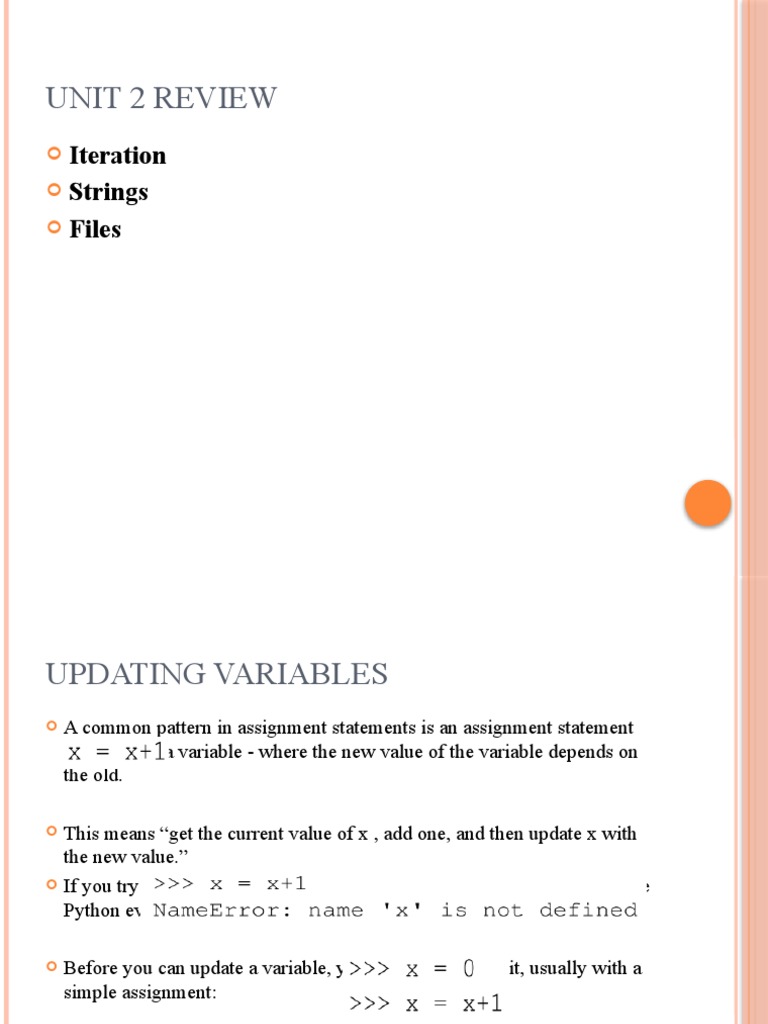 Python Mod2 | PDF | Control Flow | String (Computer Science)