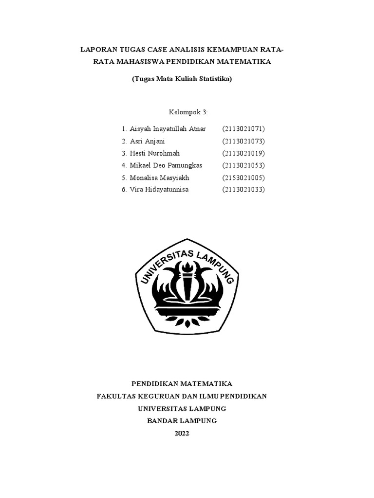 Case Study 4 Kelompok 3 | PDF