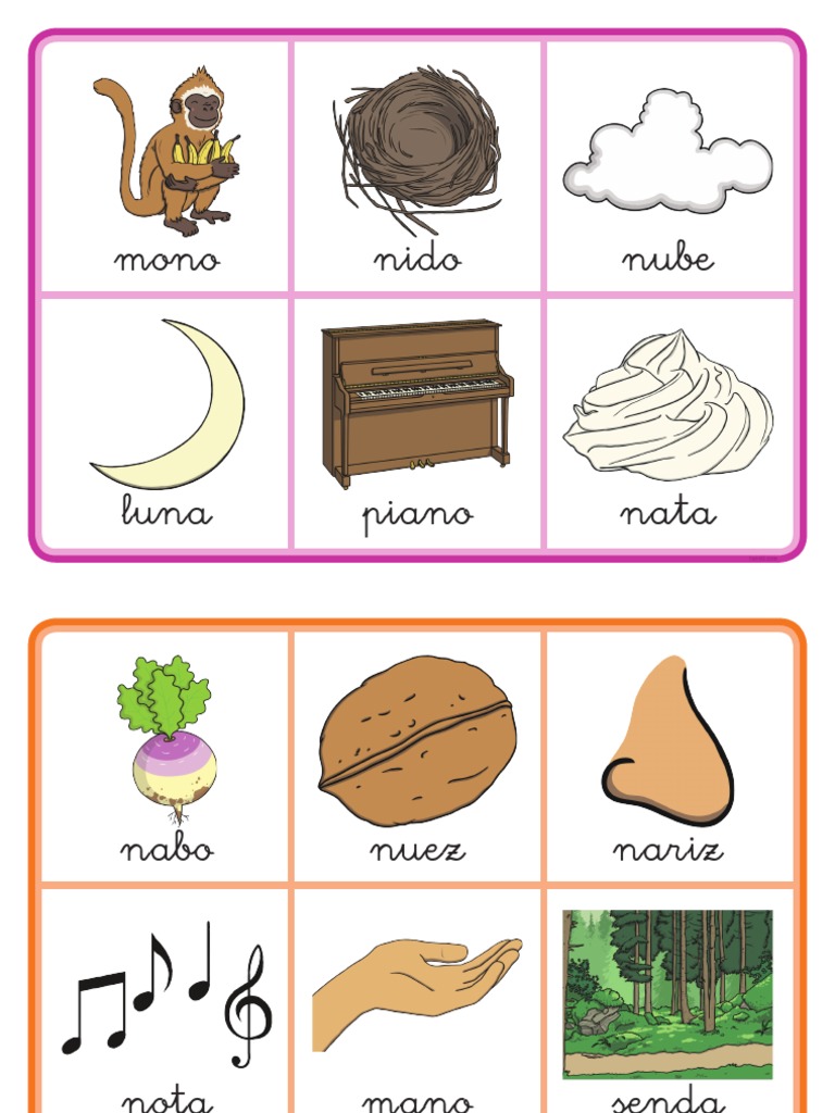 Tableros de Dibujos y Palabras | PDF