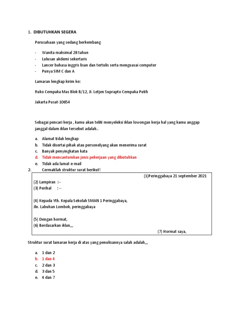 Soal Bhs Indo Kls Xii 2022 | PDF