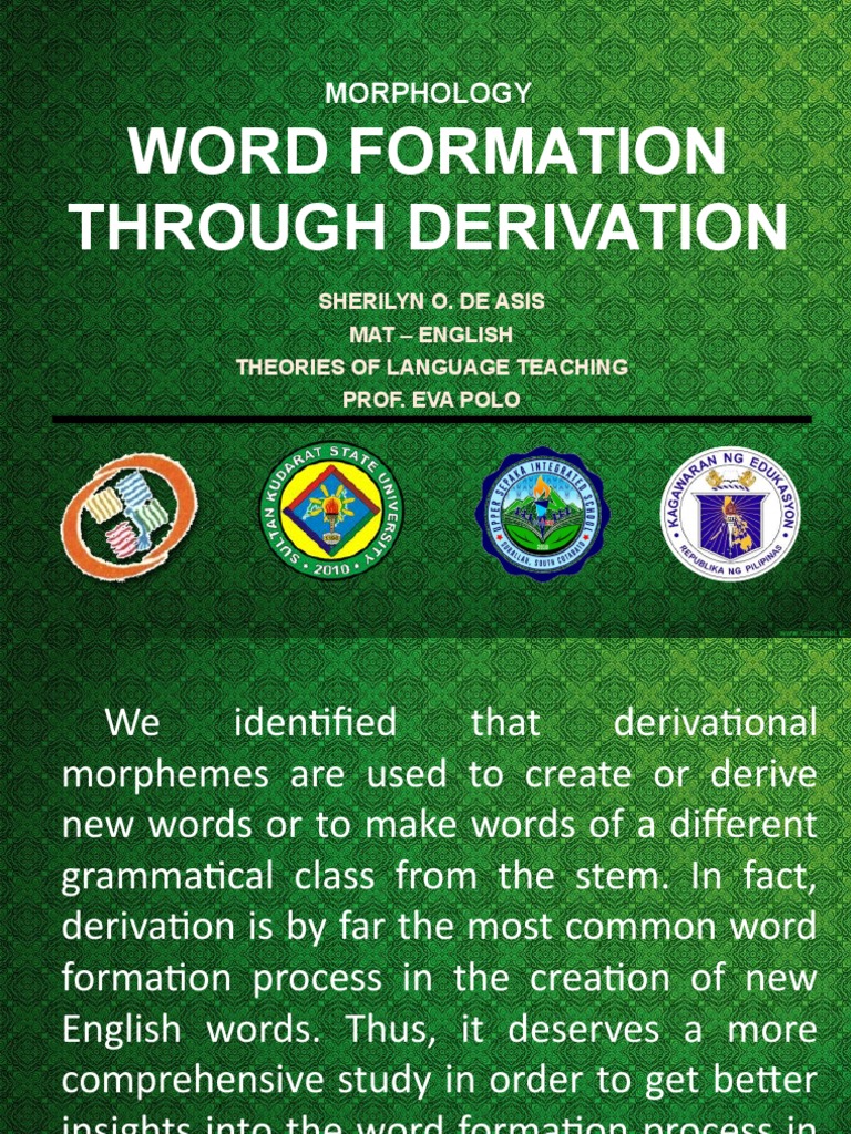MORPHOLOGY | PDF | Morphology (Linguistics) | Word