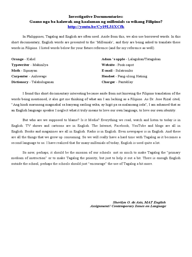 Investigative Documentaries | PDF