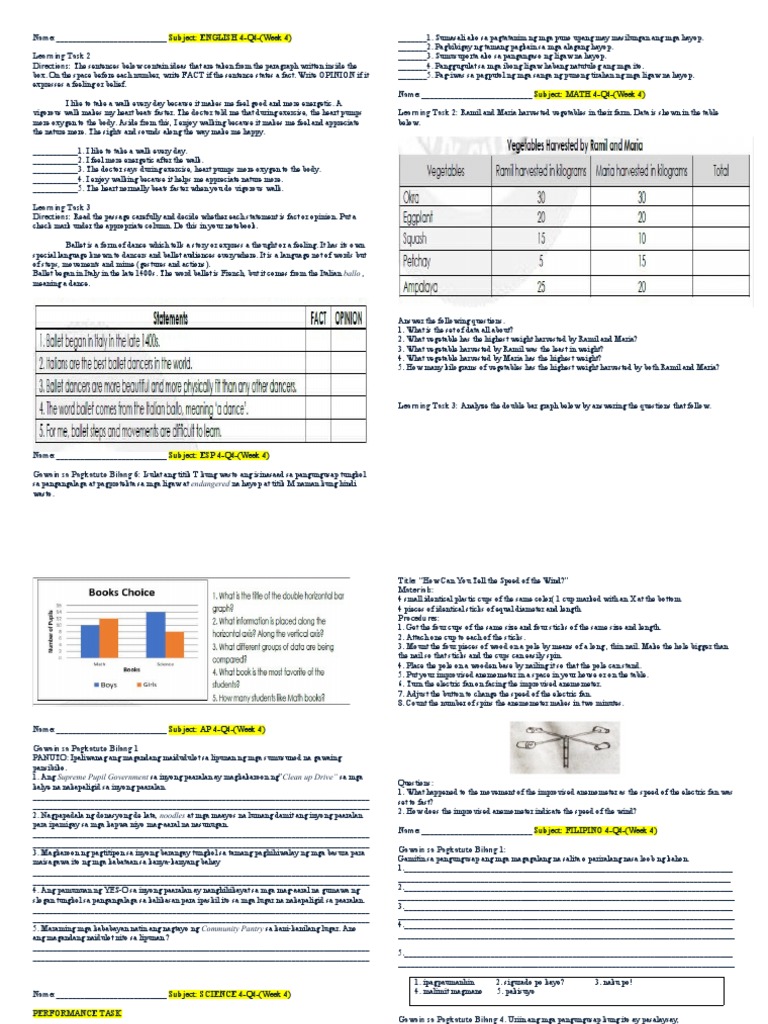 Activity Sheets q4 Wk. 4 | PDF