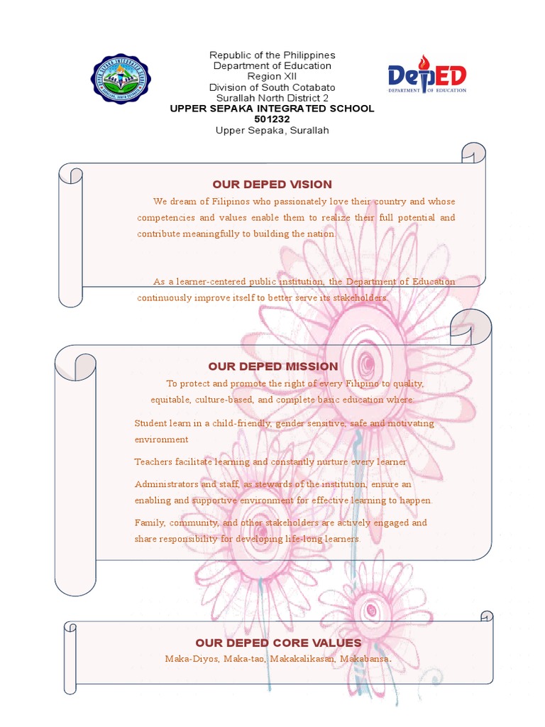 Deped Vision Mission | PDF | Waste Management | Sustainability