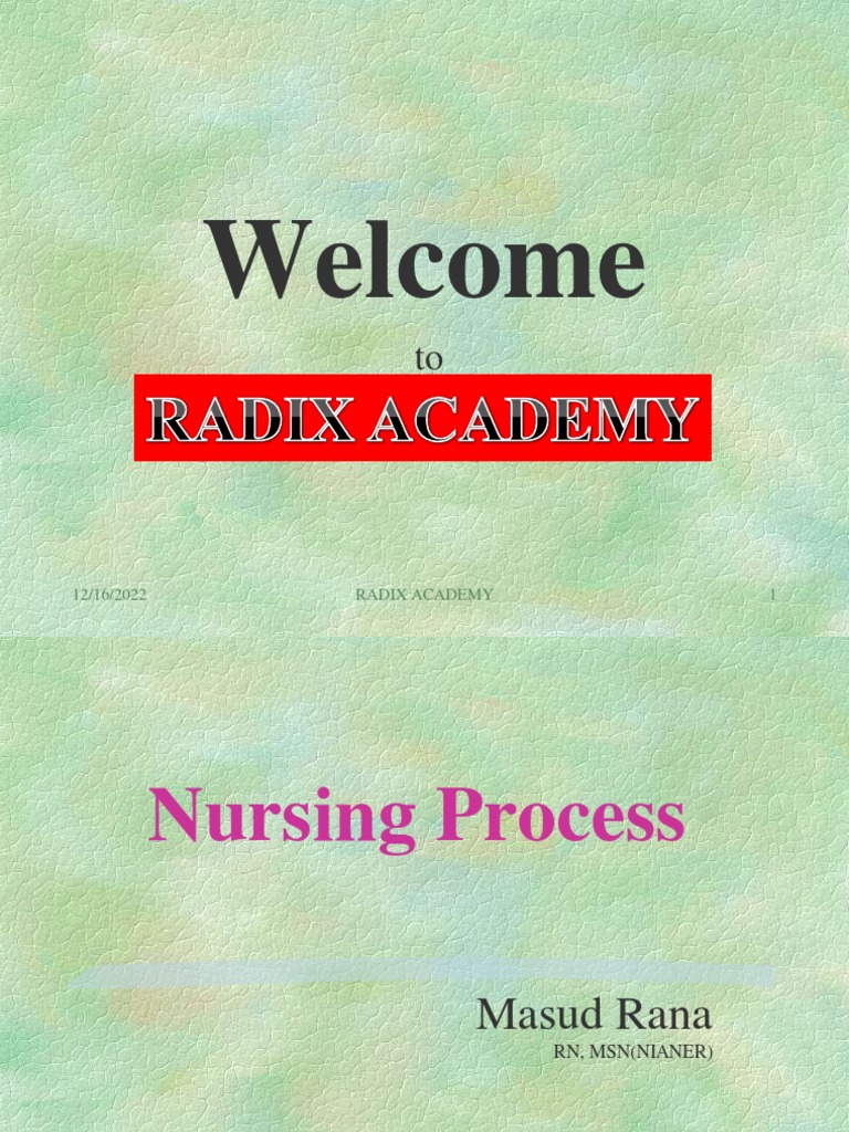 Nsg Process Pdf Medical Diagnosis Nursing