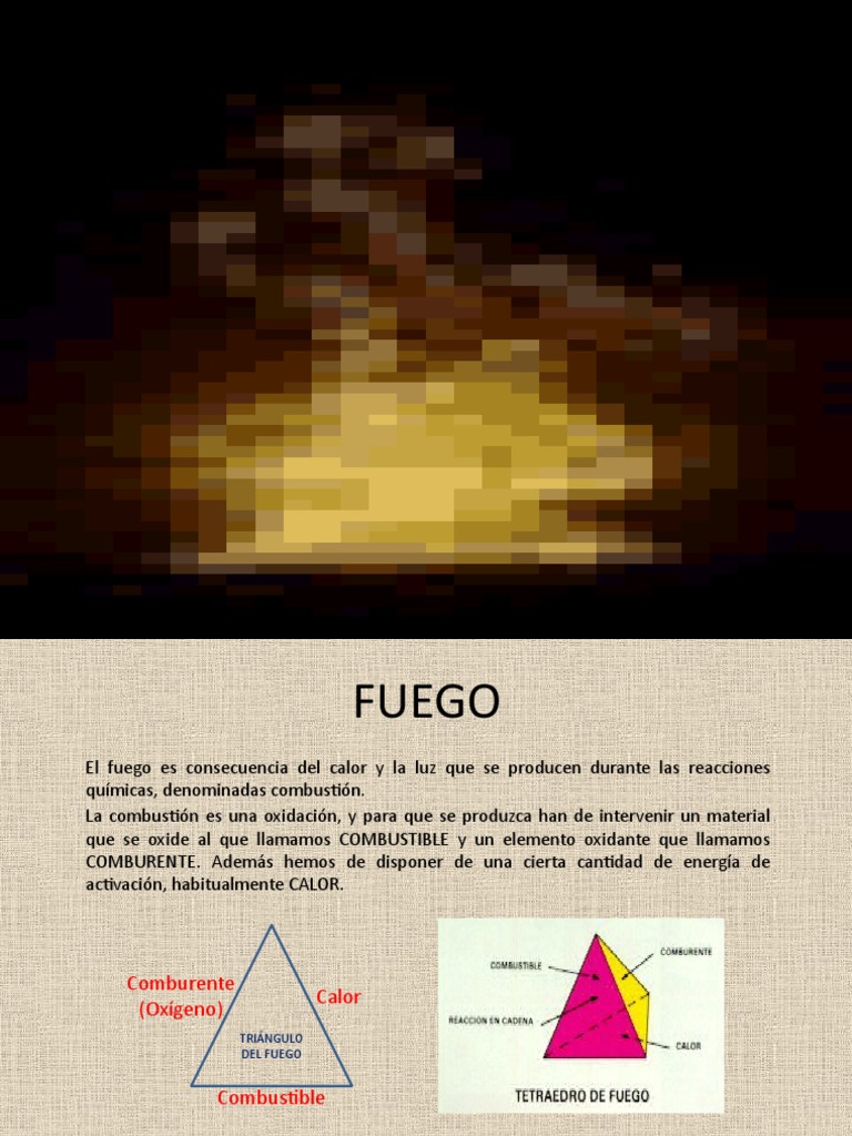 01. Capacitación Contraincendio Teoría y Tipos de fuego | PDF ...