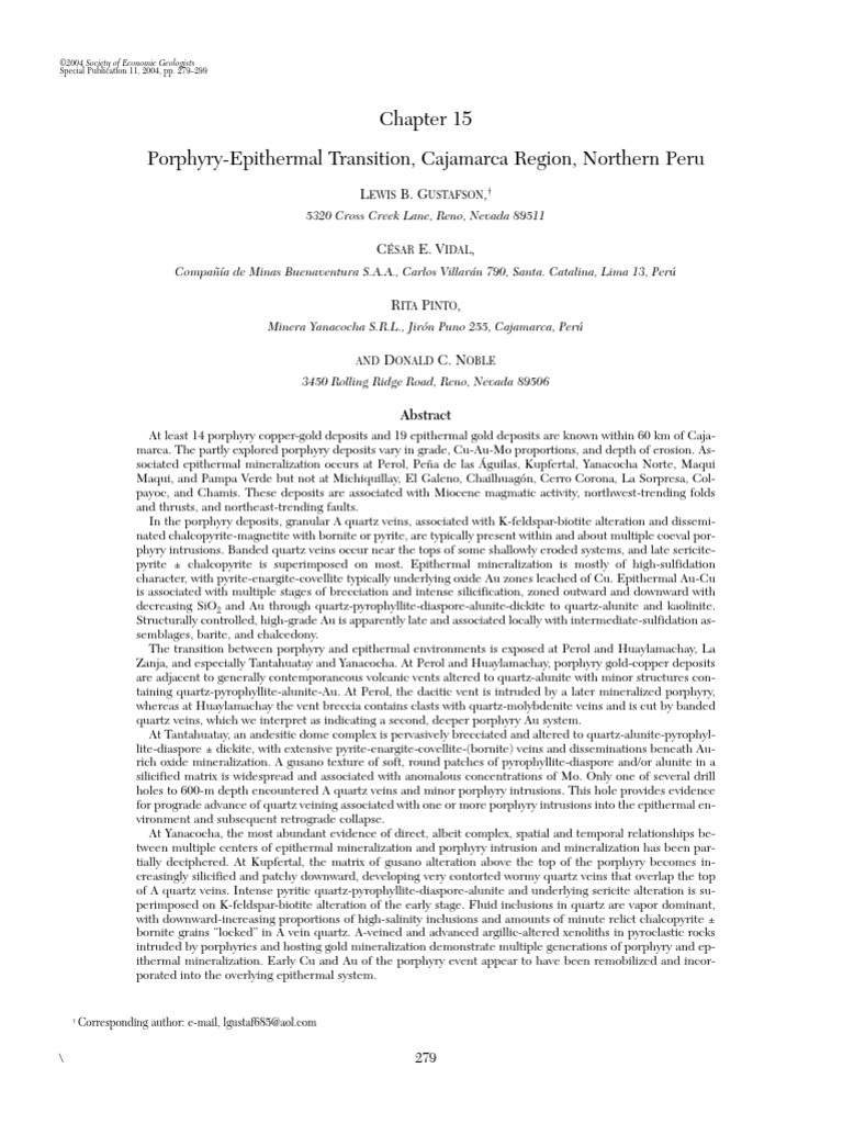 8 - Gustafson Et Al 2004 | PDF | Earth Sciences | Natural Materials