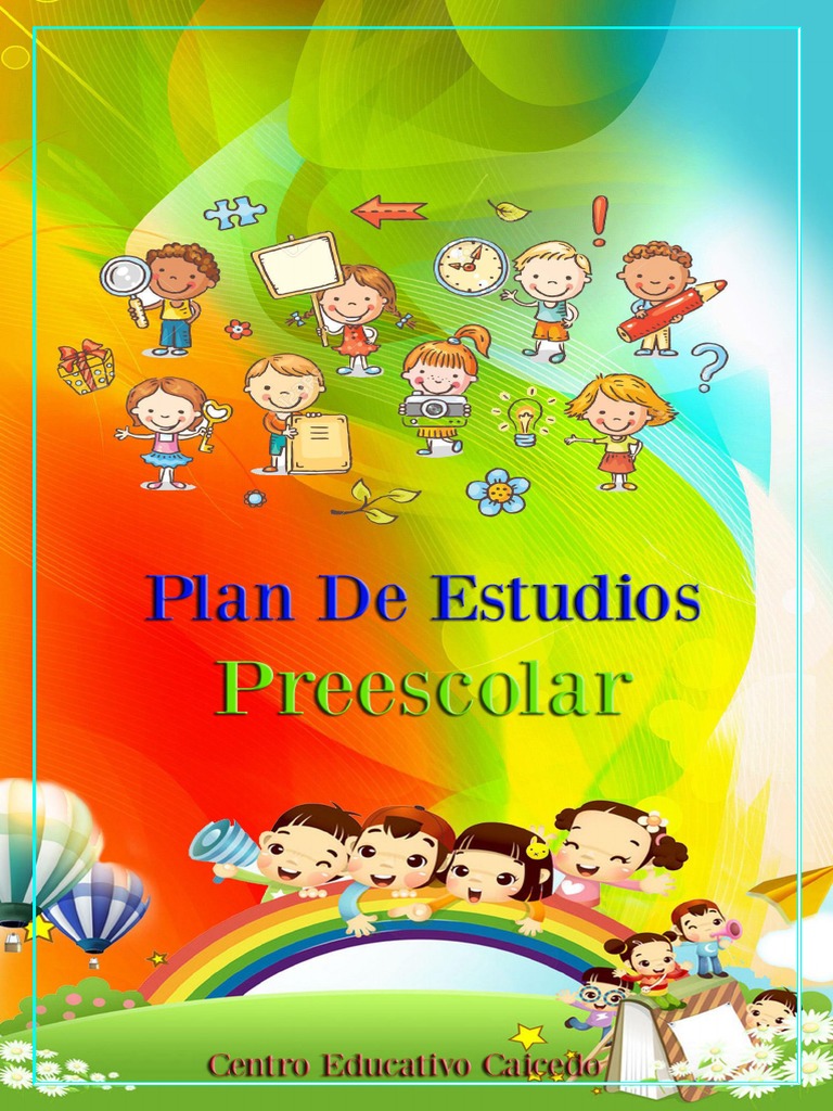 Plan de Estudios Educación Preescolar | PDF | Educación de la primera infancia | Evaluación