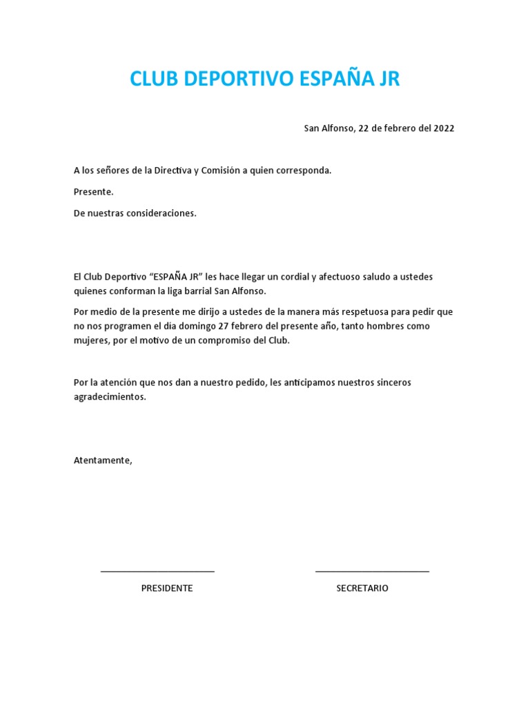 Oficio Permiso | PDF