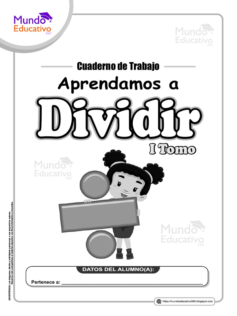Cuaderno Aprendamos DIVIDIR | PDF