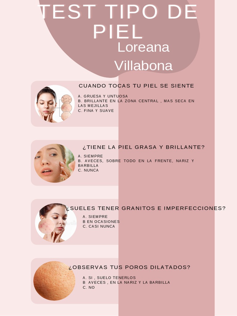 Test Tipo de Piel | PDF