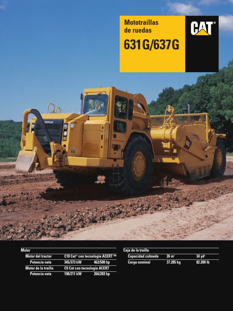 631G - 637G. Mototraíllas de Ruedas | PDF | Inyección de combustible ...