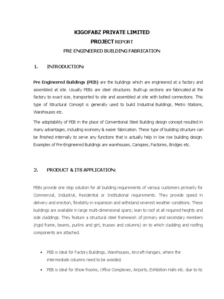 Peb Fabrication Project Work | PDF | Welding | Construction