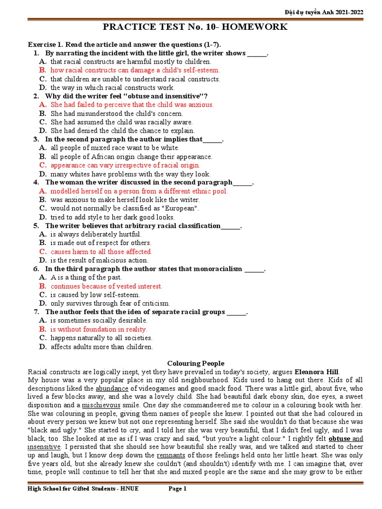 Racial Constructs and Identity Issues | PDF | Race (Human ...