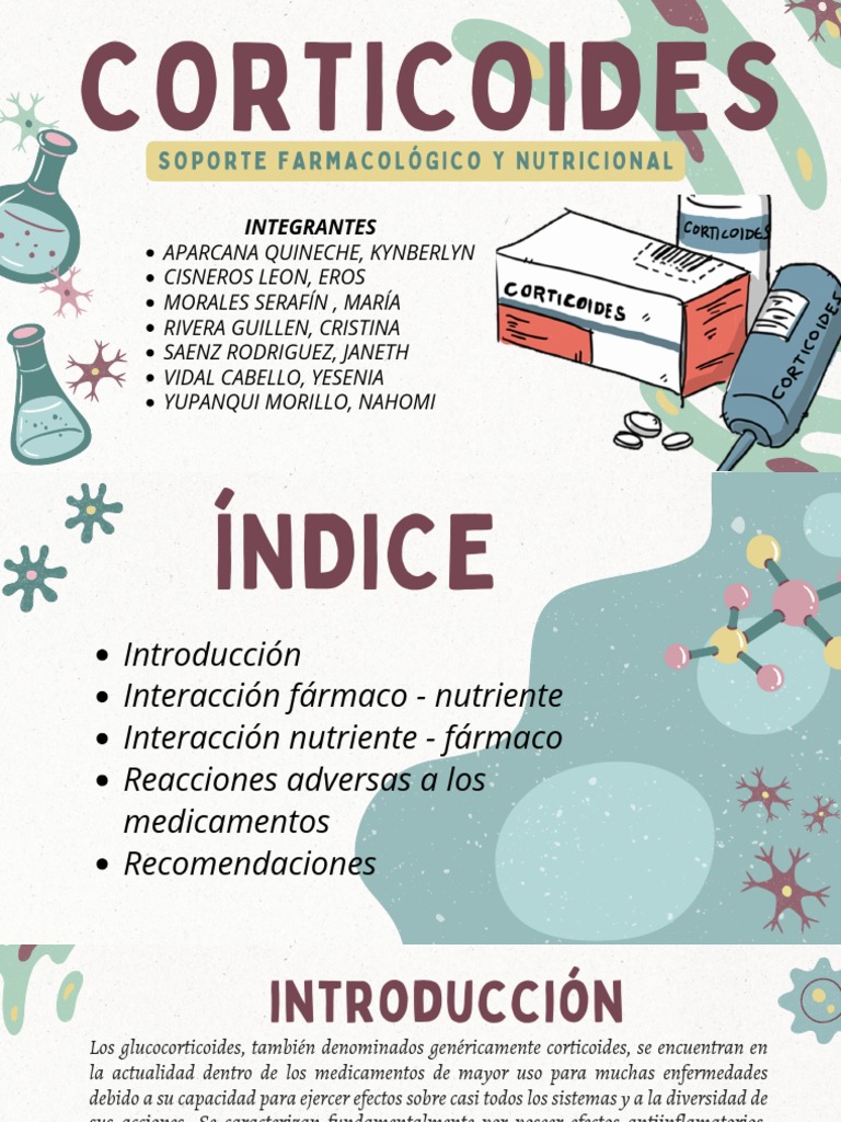 Corticoid Es | PDF | Corticosteroides | Glucocorticoides